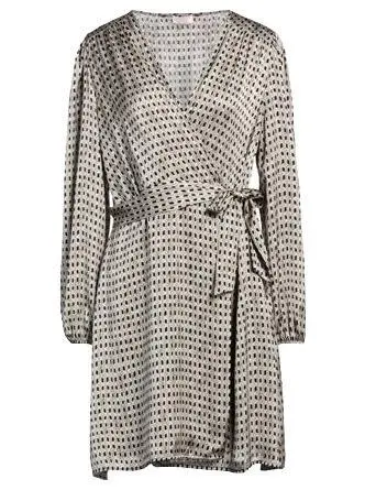 Liu Jo Mini Wrap Dress - Beige