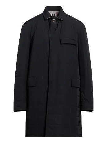 Thom Browne Quilted Down Jacket With Classic Collar - Midnight Blue
