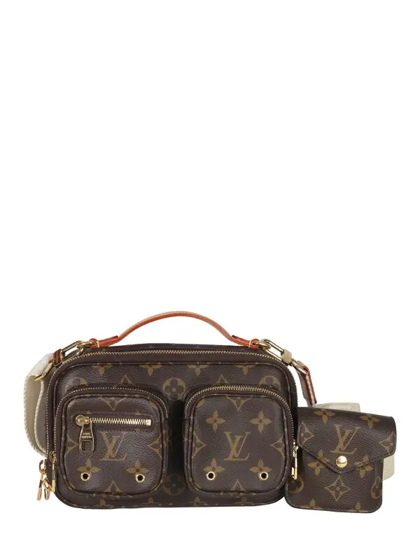 LOUIS VUITTON Monogram Canvas Utility Crossbody - Brown