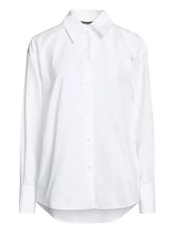 Fabiana Filippi Cotton Oxford Shirt With Appliqués - White