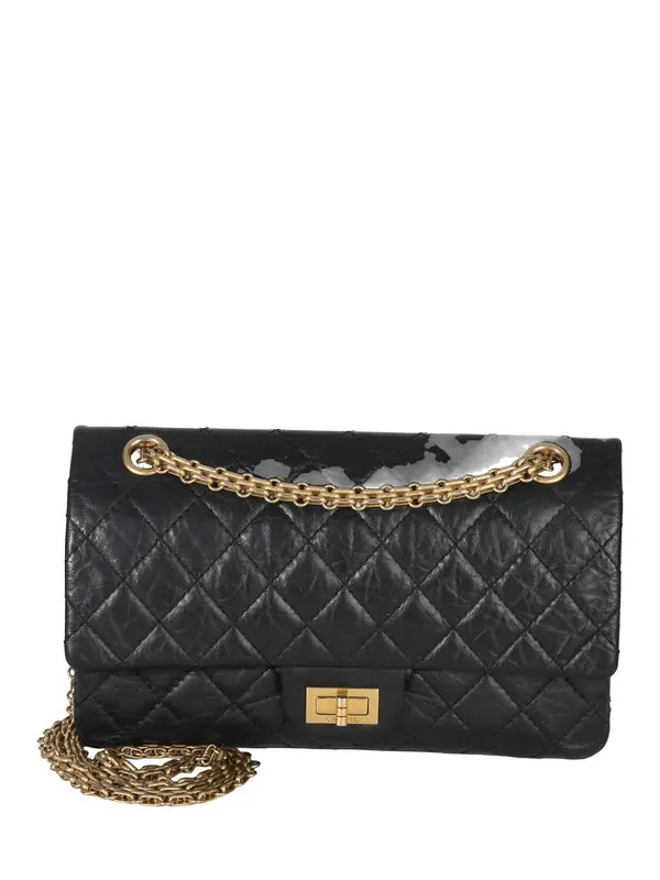 Chanel 2.55 Reissue 225 Flap Bag - Black