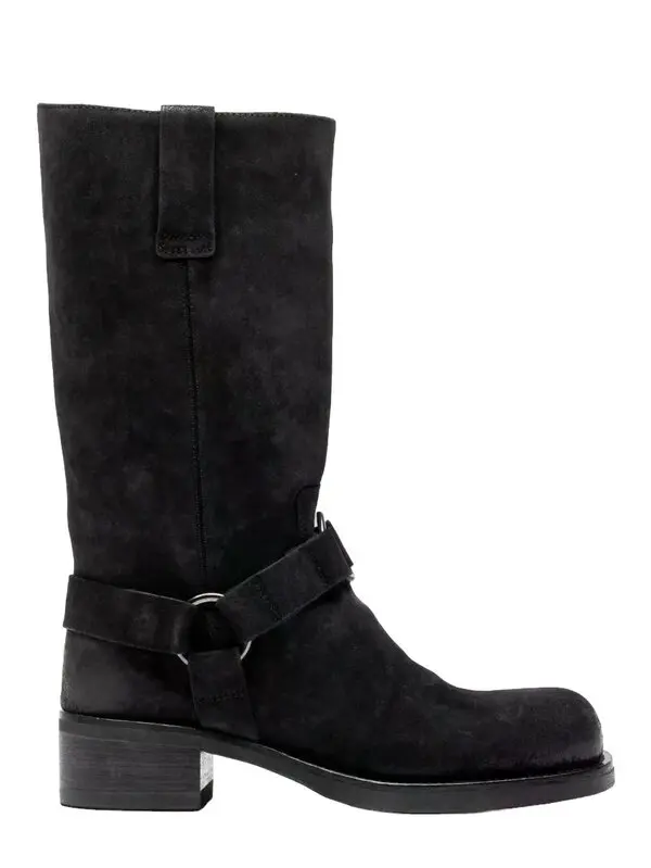 Officine Creative Dana 004 Buckle Boots - Black