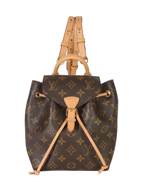 LOUIS VUITTON Monogram Canvas Montsouris Bb - Brown