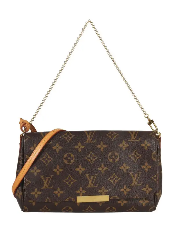 LOUIS VUITTON Monogram Canvas Favorite Mm - Brown