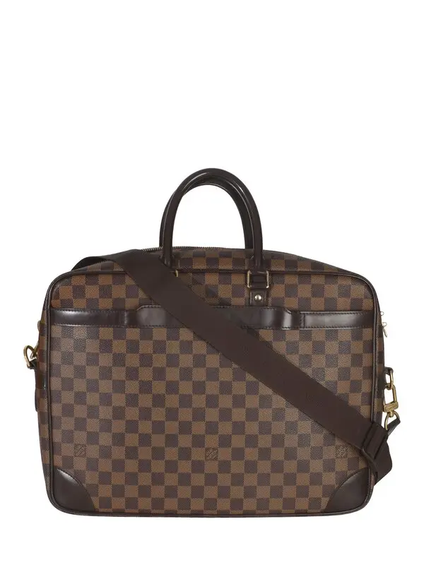 LOUIS VUITTON Damier Ebene Porte-documents Voyage Gm - Brown
