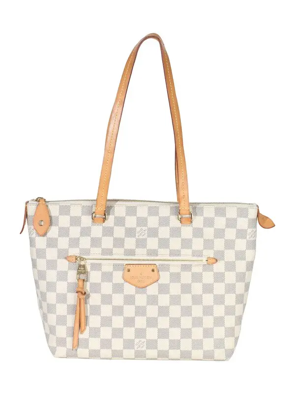 LOUIS VUITTON Damier Azur Canvas Iena Pm - Beige