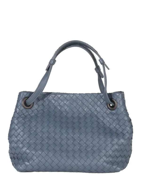 Bottega Veneta Nappa Intrecciato Garda Tote - Gray