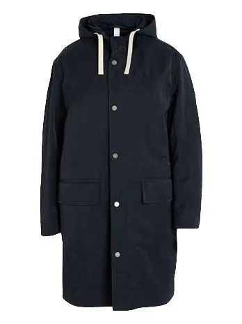 SLOWEAR Teknosartorial Overcoat & Trench Coat - Blue