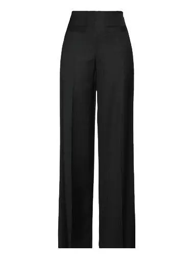 Sandro Wide Leg Tailored Pants - Black