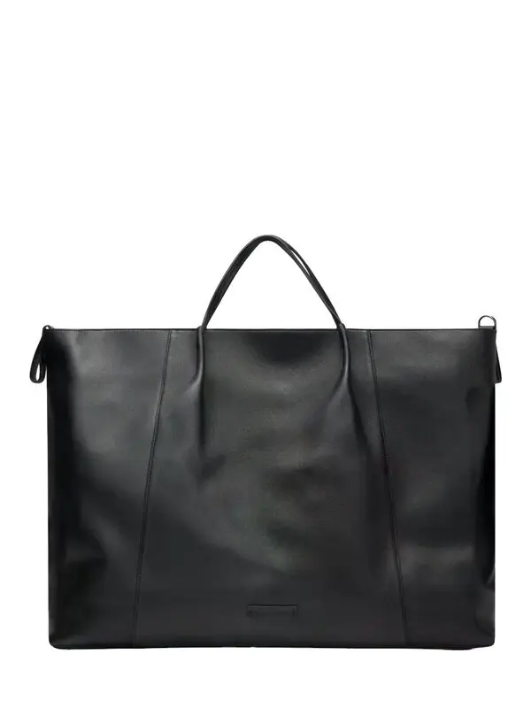 Fabiana Filippi Top-handle Leather Tote - Black