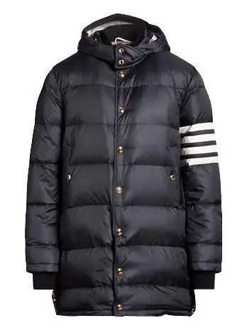 Thom Browne Puffer Polyamide Down Coat - Navy