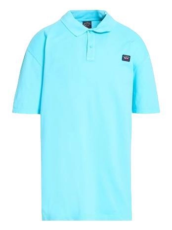 Paul & Shark Polo Shirt Size Cotton - Light Blue