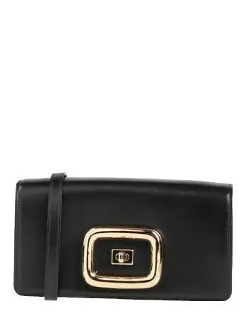 ROGER VIVIER Leather Cross-body Bag - Black