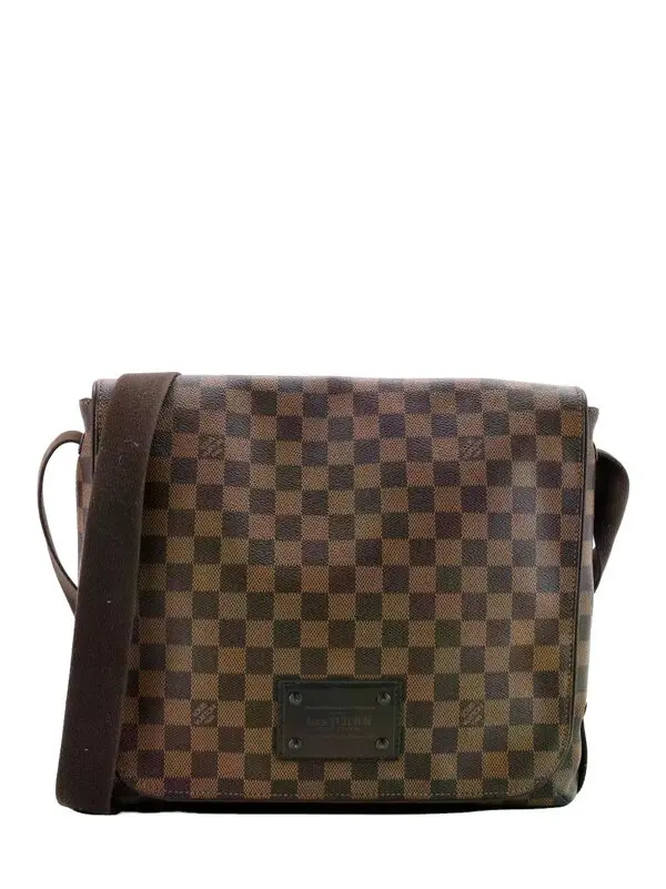 LOUIS VUITTON Brooklyn Damier Mm Crossbody Bag - Brown