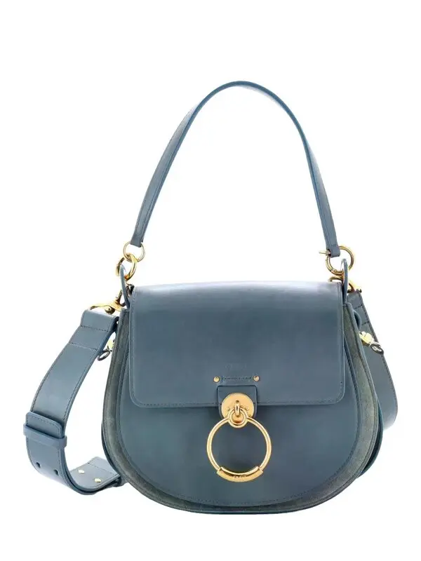Chloé Tess Large Crossbody Bag - Blue