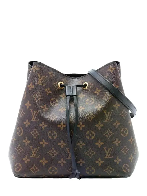 LOUIS VUITTON 2000-2026 Monogram Neonoe Mm Bucket Bag - Black
