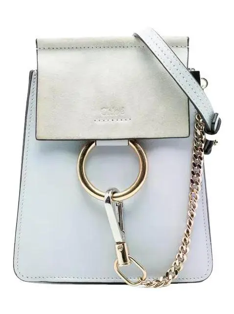 Chloé 2019 Mini Faye Bracelet Bag - Blue