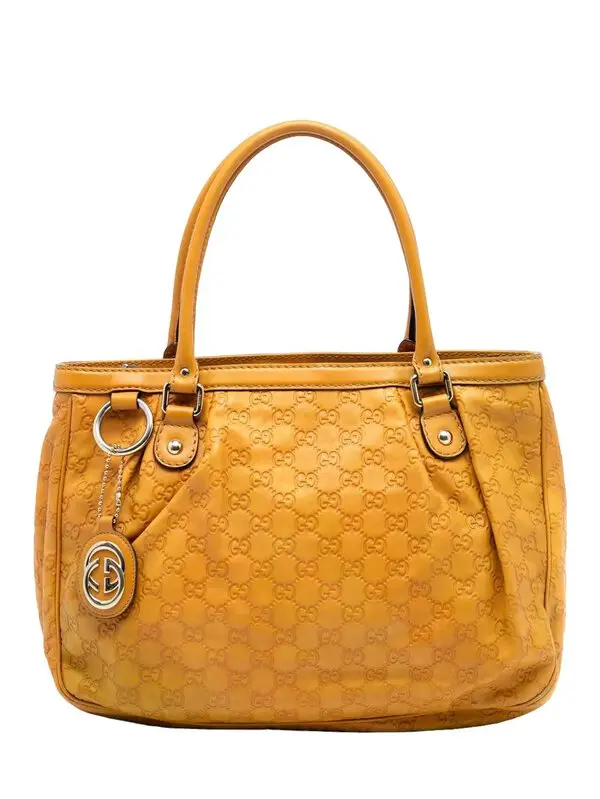 Gucci Ssima Sukey Tote Bag - Yellow