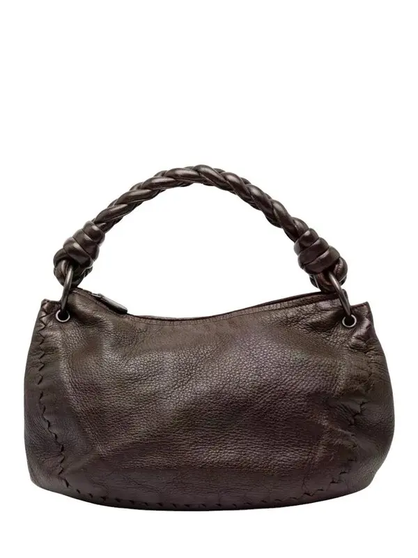 Bottega Veneta 2007-2011 Cervo Hobo Bag - Brown