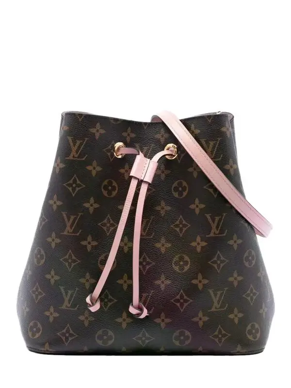 LOUIS VUITTON 2020 Monogram Neonoe Mm Bucket Bag - Brown