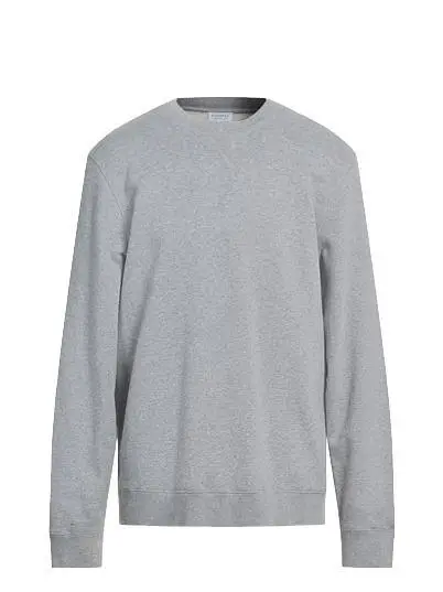 Sunspel Light Cotton French Terry Sweatshirt - Grey