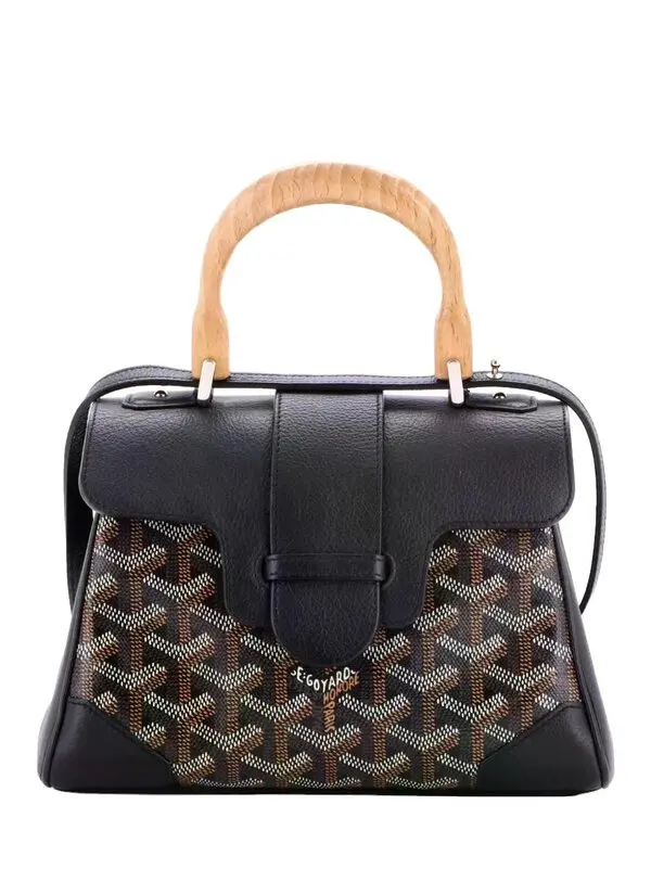 Goyard Saigon Top Handle Mini Bag - Black