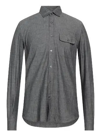 GLANSHIRT Shirt Lead Size Cotton - Grey