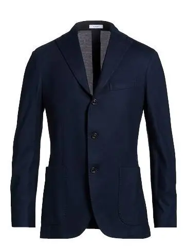 Boglioli Blazer Size Cotton - Navy