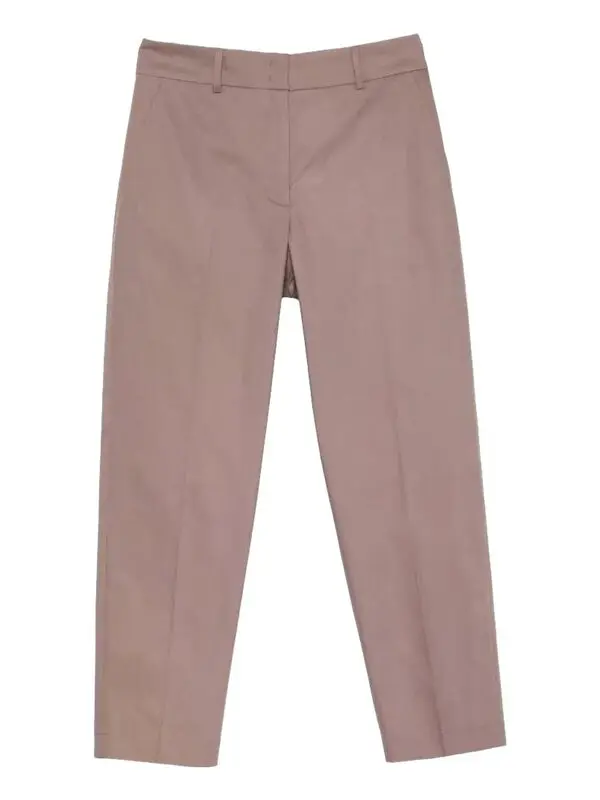 Seventy Belt-loop Trousers - Brown