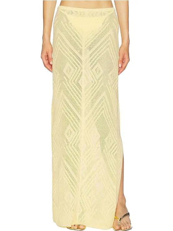 Devon Windsor Vie Skirt - Lemondrop