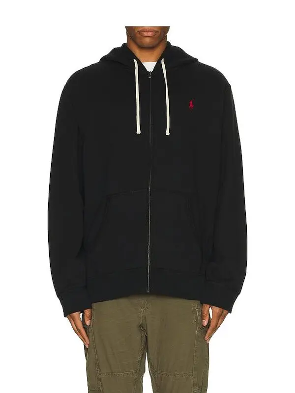 Polo Ralph Lauren Full Zip Hoodie - Black