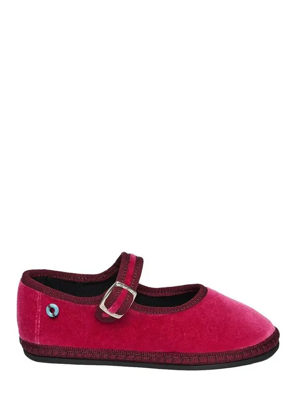 PIEDATERRE Mary Jane 'grace' Bambino Slippers - Pink