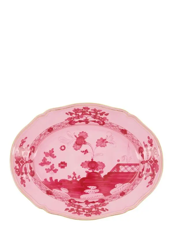 GINORI 1735 Large Oval Tray - Pink
