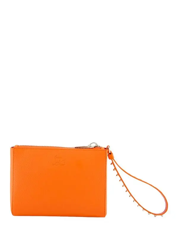 CHRISTIAN LOUBOUTIN Cabata Soft Empire Mini Pouch - Orange