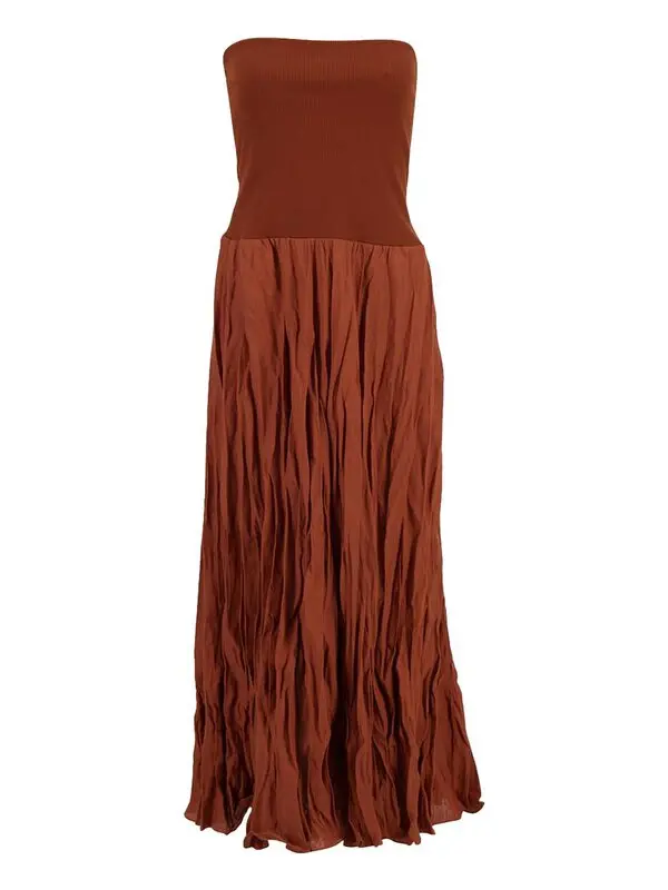 Johanna Ortiz Skirt-dress - Orange