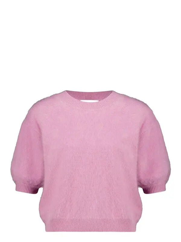 LISA YANG Juniper Brushed Cashmere Sweater - Pink