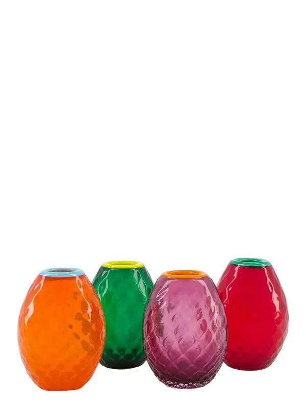La DoubleJ Baby Egg Vases Set - Multicolour