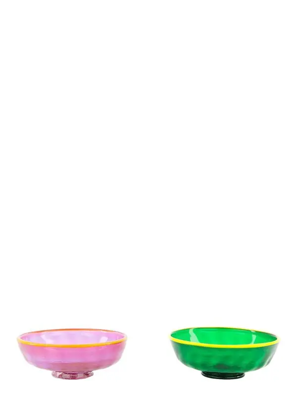 La DoubleJ Set Of Two Nut Bowls - Multicolour
