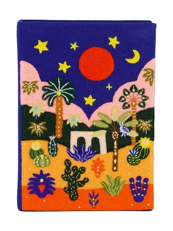 OLYMPIA LE-TAN Moonlight Dream Clutch - Multicolour