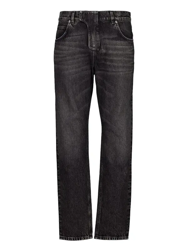 Balmain Regular-fit Denim Jeans - Grey