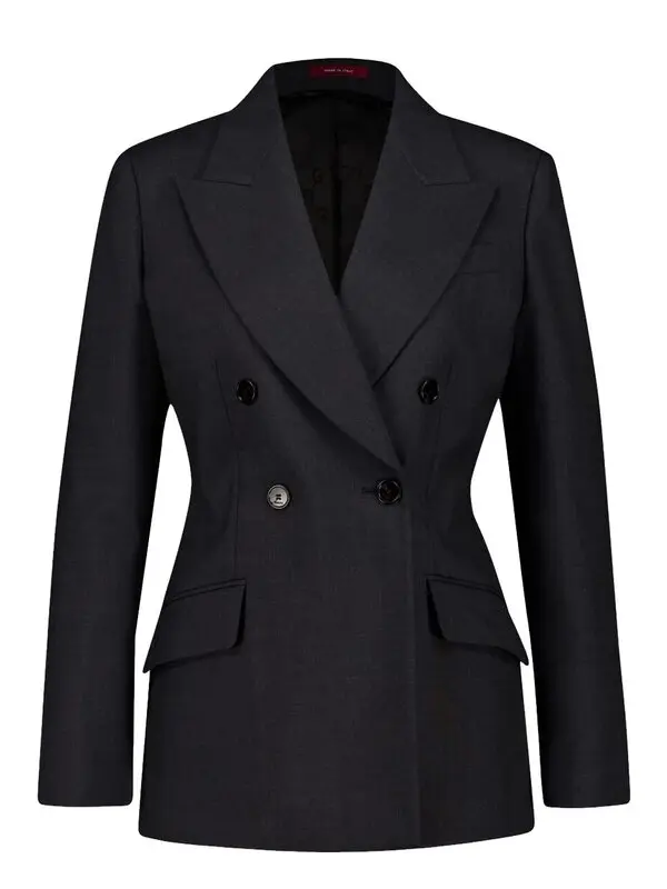 Gucci Ardesia Double-breasted Wool Jacket - Grey