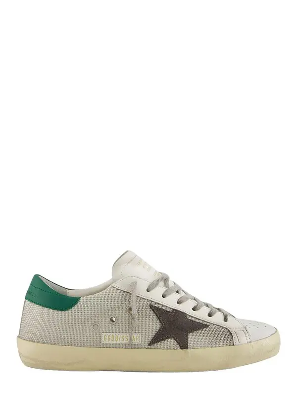 GOLDEN GOOSE Super-star Net Sneakers - Grey