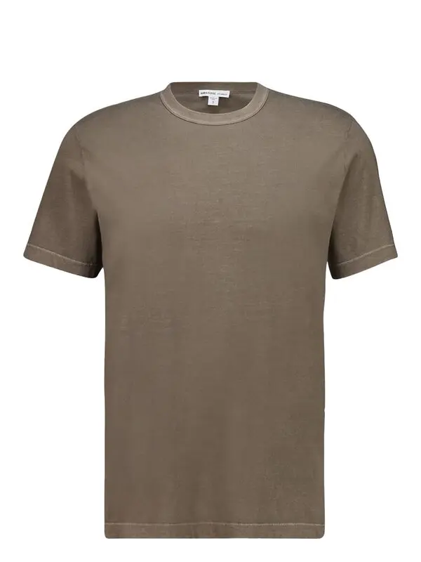 JAMES PERSE Caribou Crew Neck T-shirt - Grey