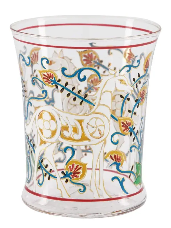 LOBMEYR Alhambra Horses Arabian Tumbler - Multicolour
