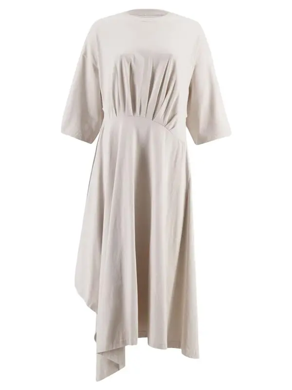 Balenciaga T-shirt Wrap Dress - Grey