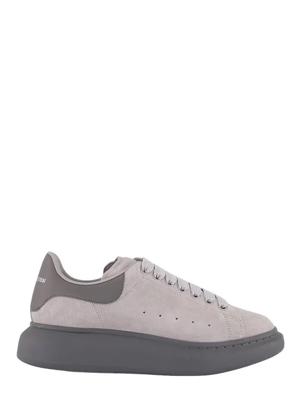 Alexander McQueen Oversized Suede Sneakers - Grey