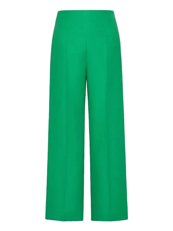 Valentino Garavani Crepe Couture Trousers - Green