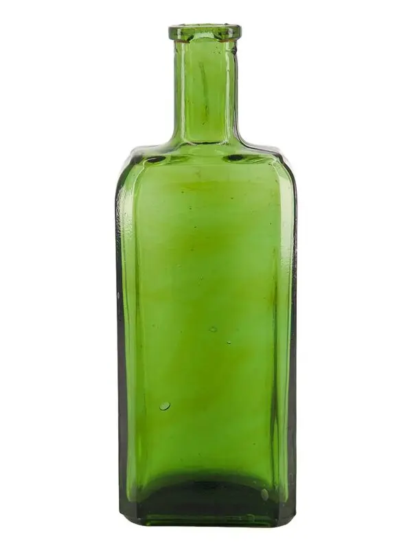 ALL ORIGINE Tall Miniature Glass Bottle - Green
