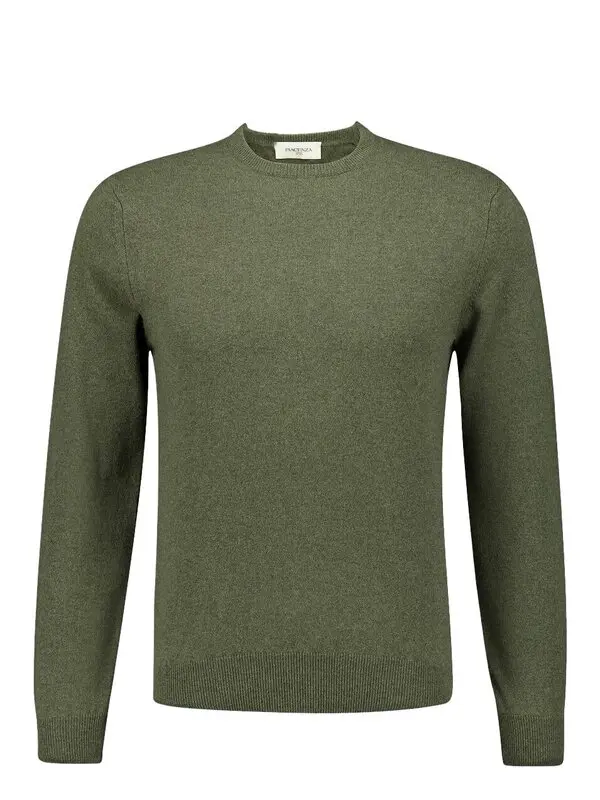 PIACENZA CASHMERE 1733 Cashmere Crewneck Sweater - Green