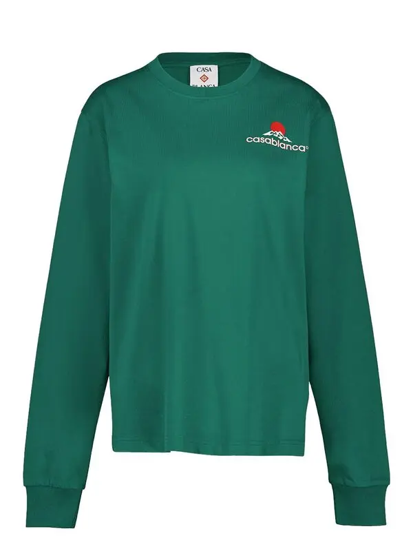 Casablanca Montagne Snow Long-sleeved - Green
